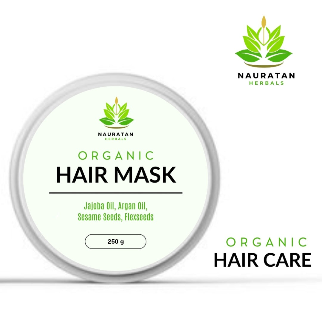 Nauratan Organic Hair Mask | Protects & Preserves Hairs | Prevents Dam